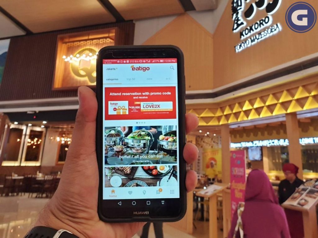Review Eatigo: Aplikasi Reservasi Restoran Berlimpah Diskon - Gizmologi.id