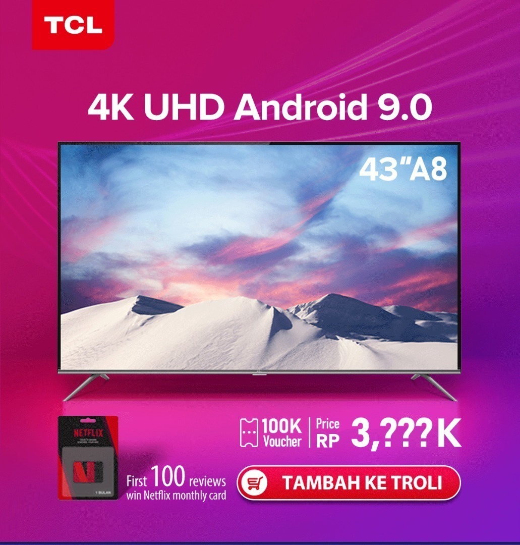 10 Reasons Why TCL 43A8 Is The Best 43” 4K Android Smart TV - Gizmologi.id