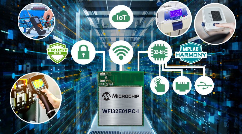 Microchip Releases 32-bit Wi-Fi Trust&GO MCU Module with Peripheral ...