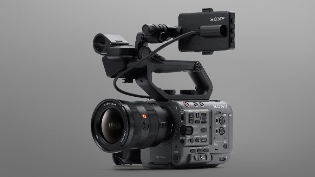 Sony FX6, Professional Film Camera with Advanced Mirrorless Alpha ...
