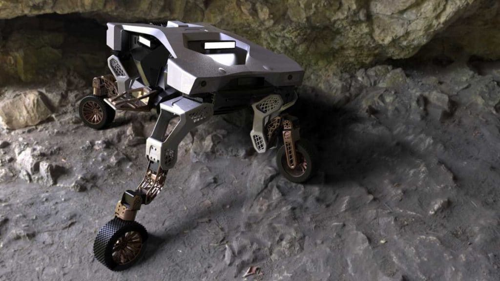 Sophisticated! Hyundai Tiger X-1 Four-Legged Robot Car Concept