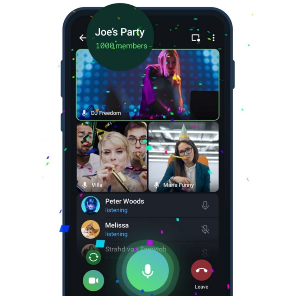 Telegram Update New Version, Video Calls Can Be Joined by Up to 1000 ...