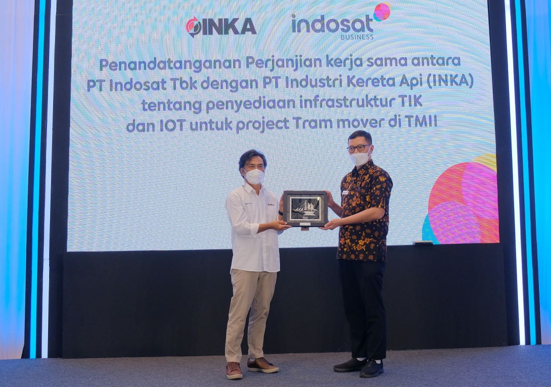 Indosat Partners with INKA, Develops IoT-Based Tram Mover & Electric ...