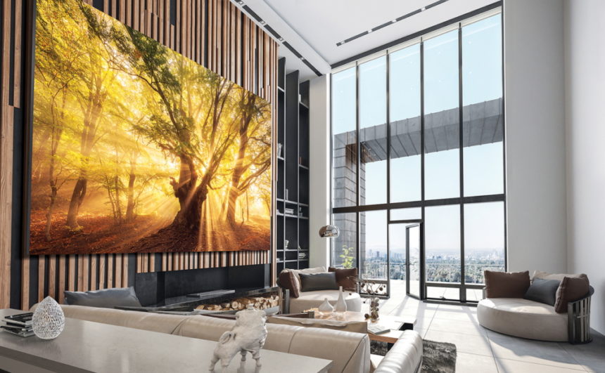 Samsung Luncurkan The Wall Layar Micro LED Inovatif