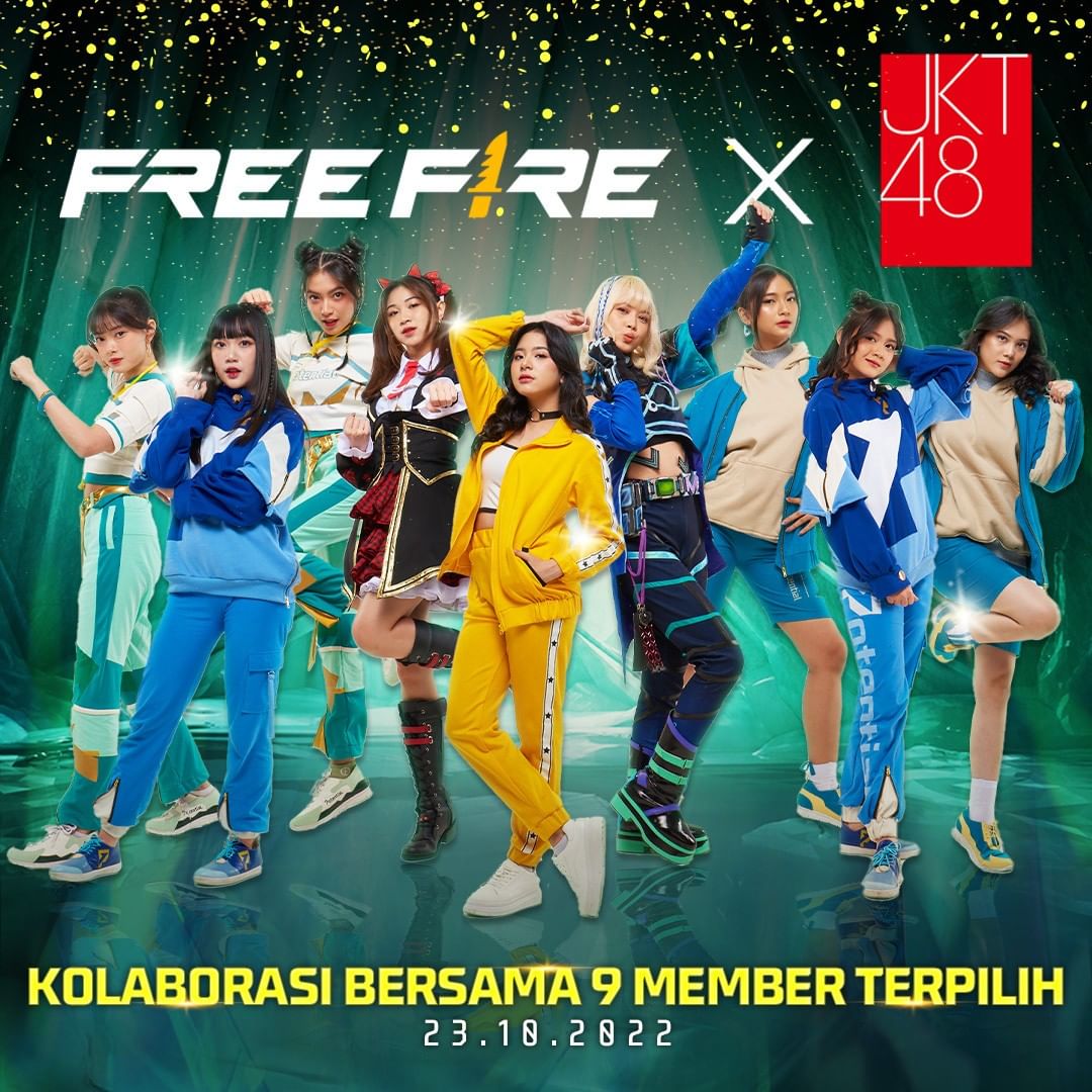 Idol Group JKT48 Ramaikan Free Fire Booyah Day 2022 Oi Oi Oi ...