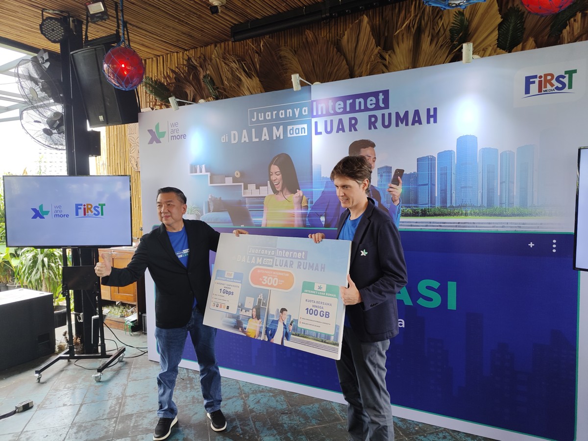 Kolaborasi First Media-XL Axiata Hadirkan Paket Internet Dalam dan Luar ...