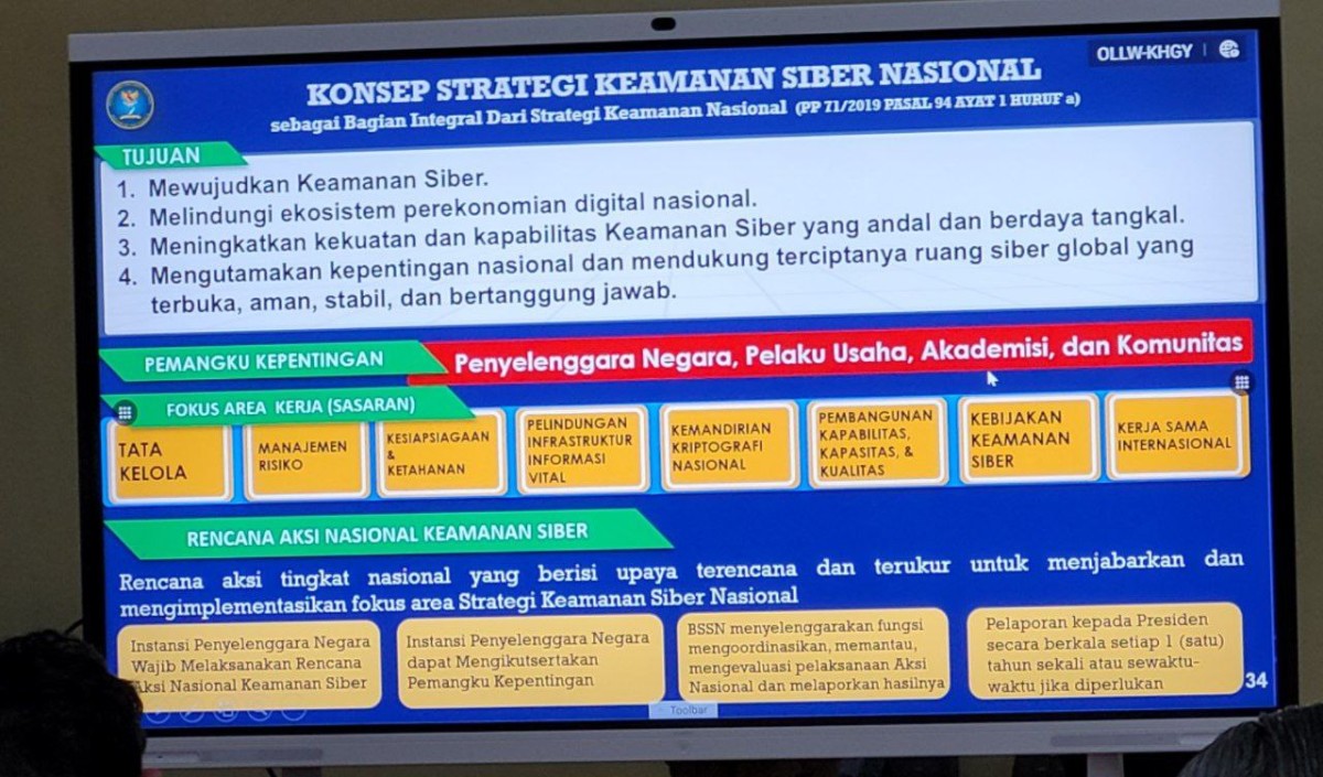 BSSN Siapkan Konsep Strategi Keamanan Siber Nasional - Gizmologi.id