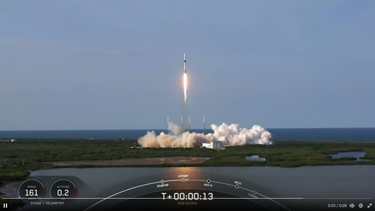 SATRIA-1 Blasts into Space, Indonesian Internet Will Be Evenly Spread ...