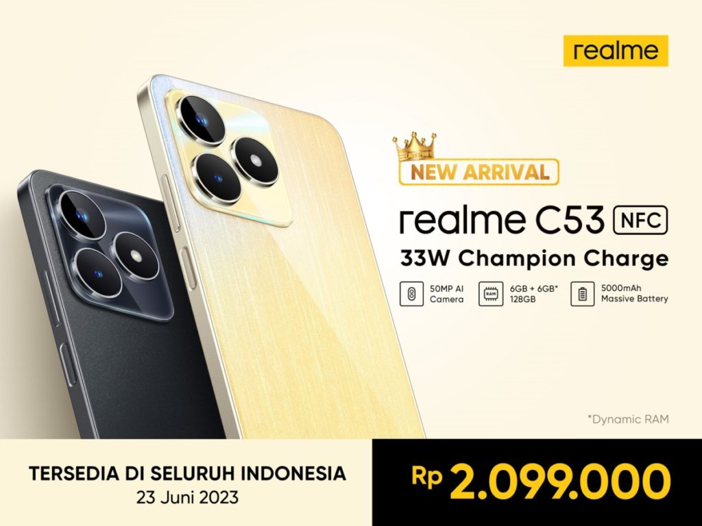 Ini Spesifikasi realme C53 NFC, Harga Rp2 Jutaan dengan 3 Fitur Utama ...