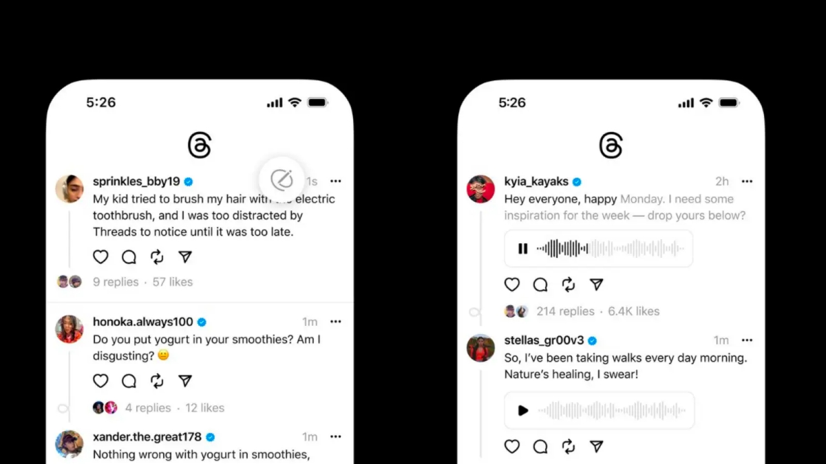 Meta Perbarui Threads, Kini Bisa Edit Postingan & Kirim Pesan Suara ...