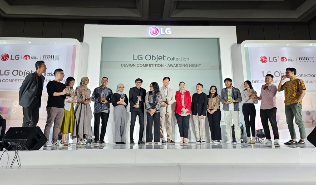 LG Objet Design Competition Winners Receive Total Prize of Rp200 Million