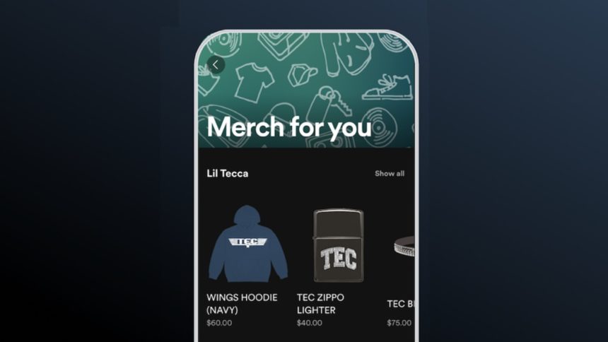 Spotify Prepares Merch Hub, Special Menu to Buy Merchandise from ...