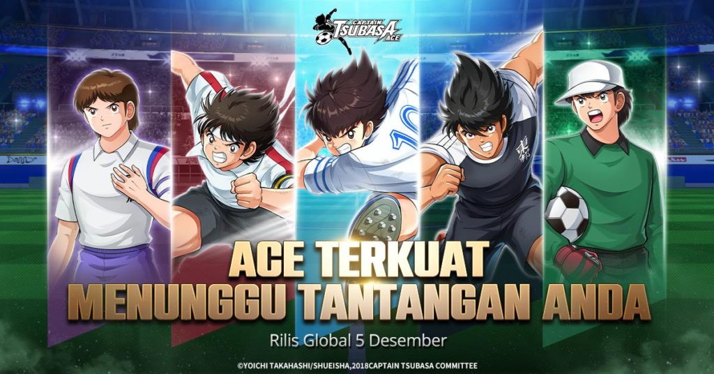 Cool! Captain Tsubasa Ace Soccer Game Officially Released - Gizmologi.id