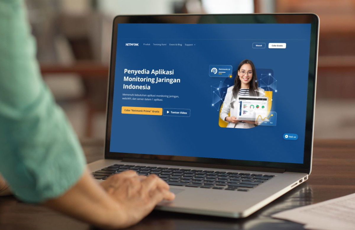 Netmonk Prime, Monitor Jaringan AI Besutan Telkom Raih 9000 Pengguna