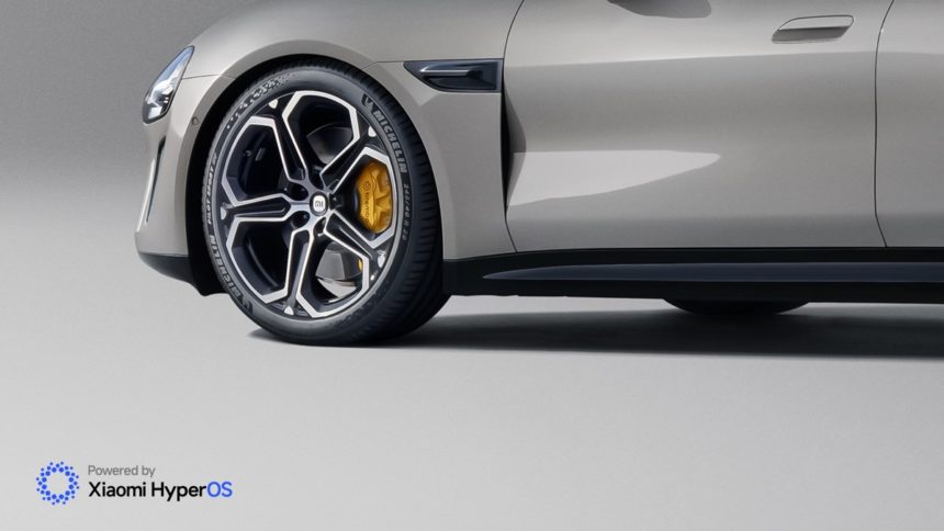 Xiaomi CEO Shows Off HyperOS Logo & SU7 Electric Car - Gizmologi.id