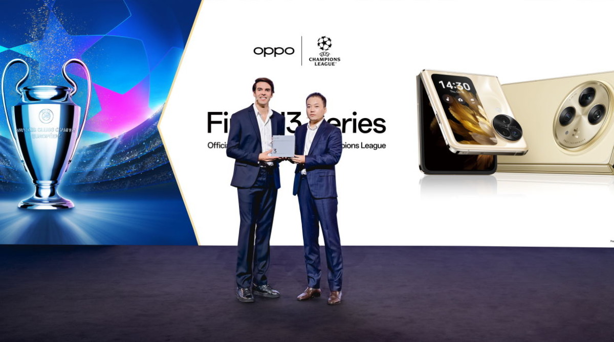 OPPO Find N3 Series Becomes Official Smartphone of Champions League ...