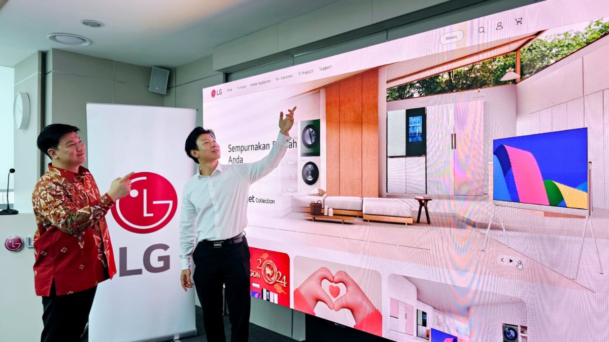 LG Online Brand Store offers a recognized shopping experience - Gizmologi.id