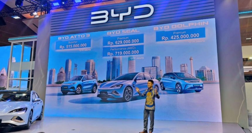BYD Atto 3, Seal & Dolphin Prices Officially Announced, Starting at IDR ...