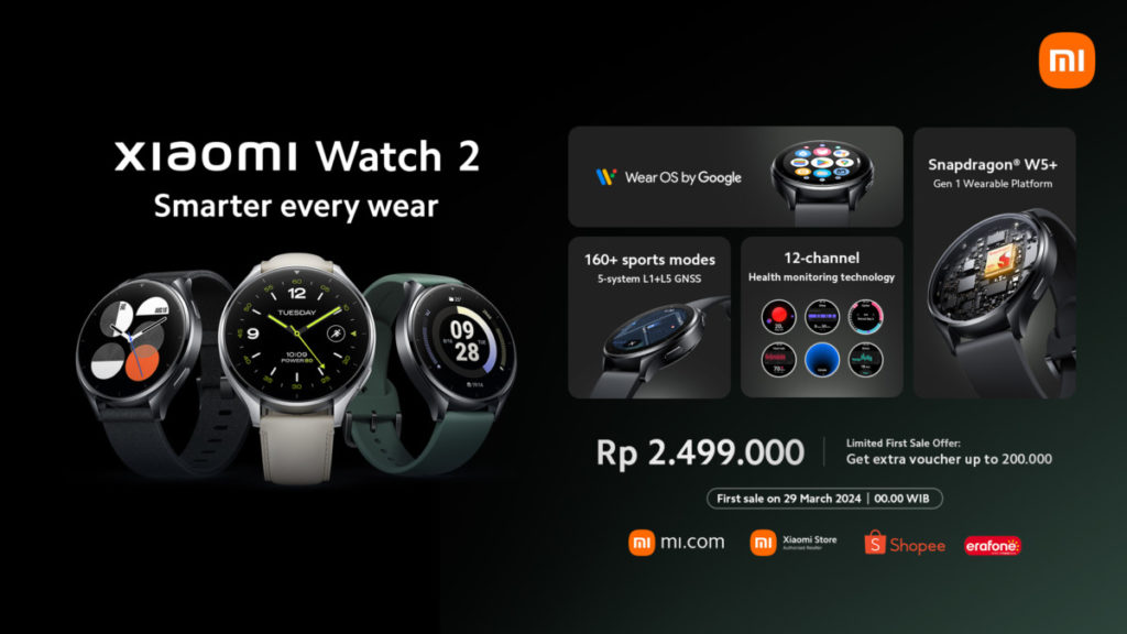 Xiaomi Watch S3 & Watch 2, Duo Smartwatch Terbaru Harga Mulai Rp1 ...