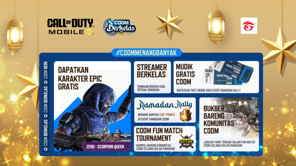Garena CODM Bagi Mudik Gratis Ramadan 2024, Ini Caranya! - Gizmologi.id