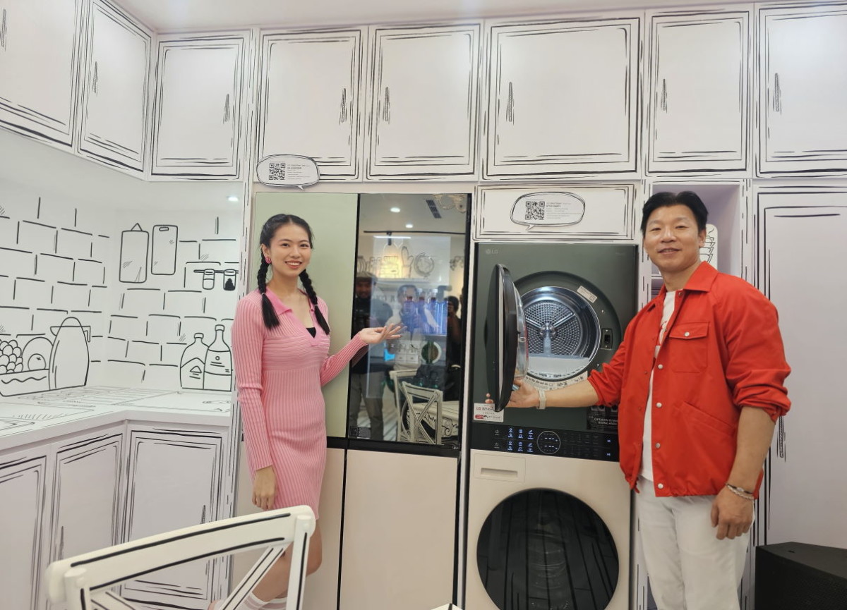 LG Experience Zone Tonjolkan Tren Warna Perangkat Elektronik Rumah Tangga