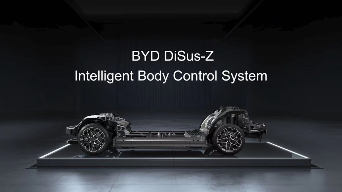 Meet BYD DiSus, Intelligent Electric Car Body Control Technology