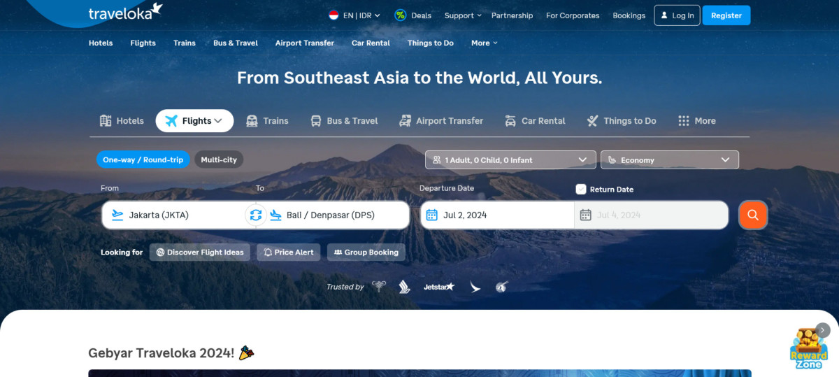 Update Aplikasi Traveloka 5.0, Tunjukan Fitur dan Tampilan Antarmuka ...