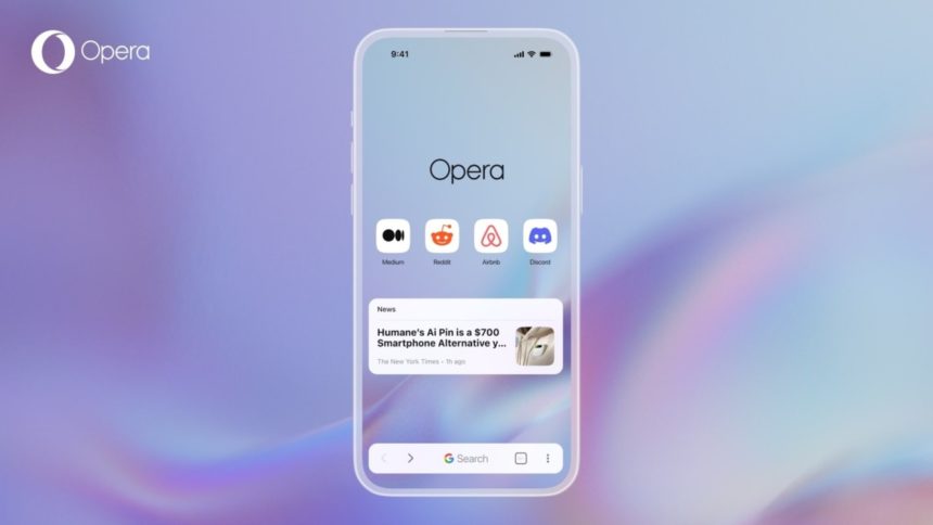 Browser Opera One Hadir dengan Tampilan Baru di iOS - Gizmologi.id