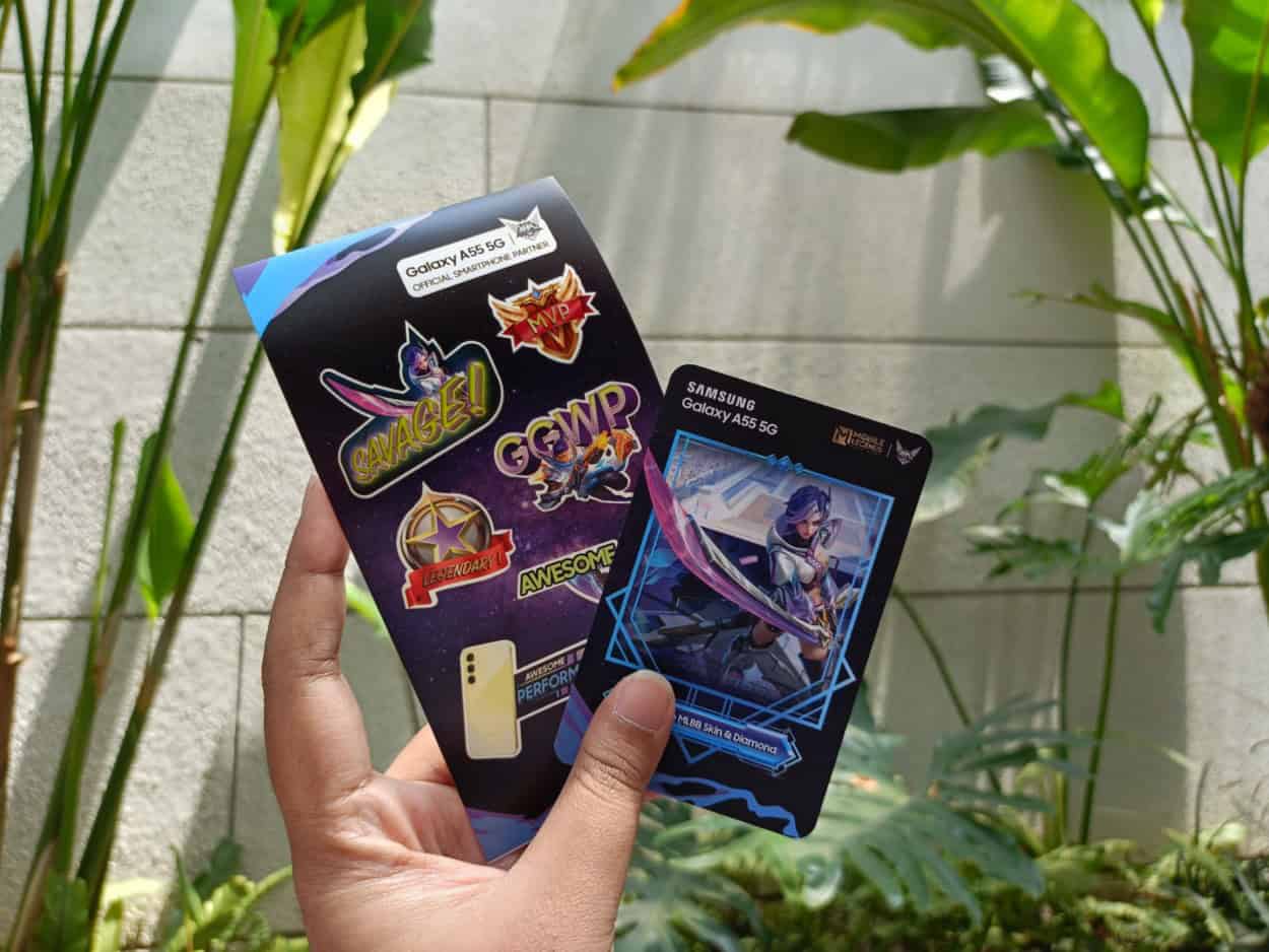 Samsung Galaxy A55 5G Gaming Package, Berikan Skin MLBB Gratis ...