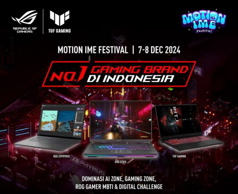 ASUS Republic of Gamers Ramaikan Motion Ime Festival 2024, Lebih Dekat ...