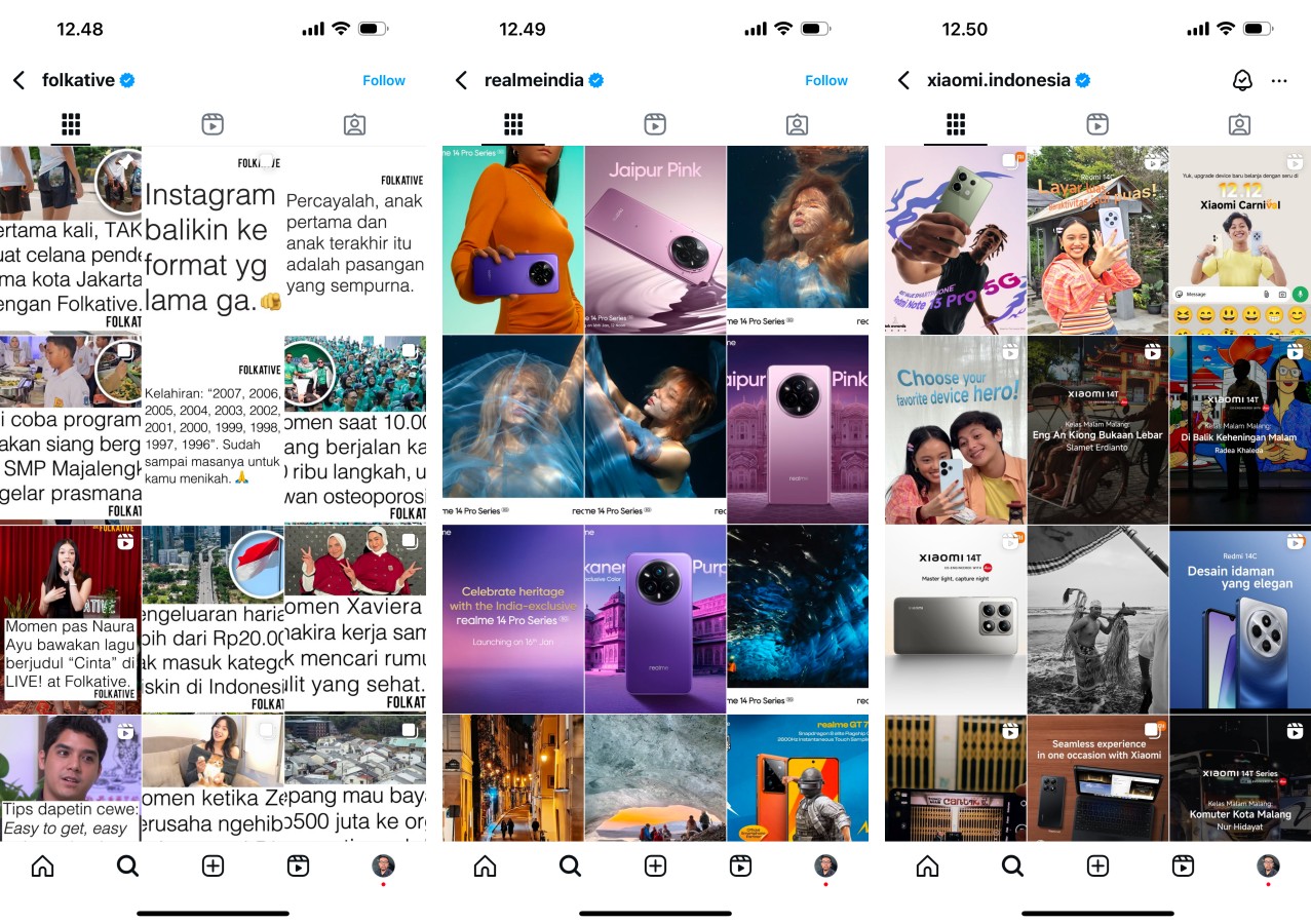 Feed Instagram Berubah Tampilan? Begini Tips Cara Merapikannya ...
