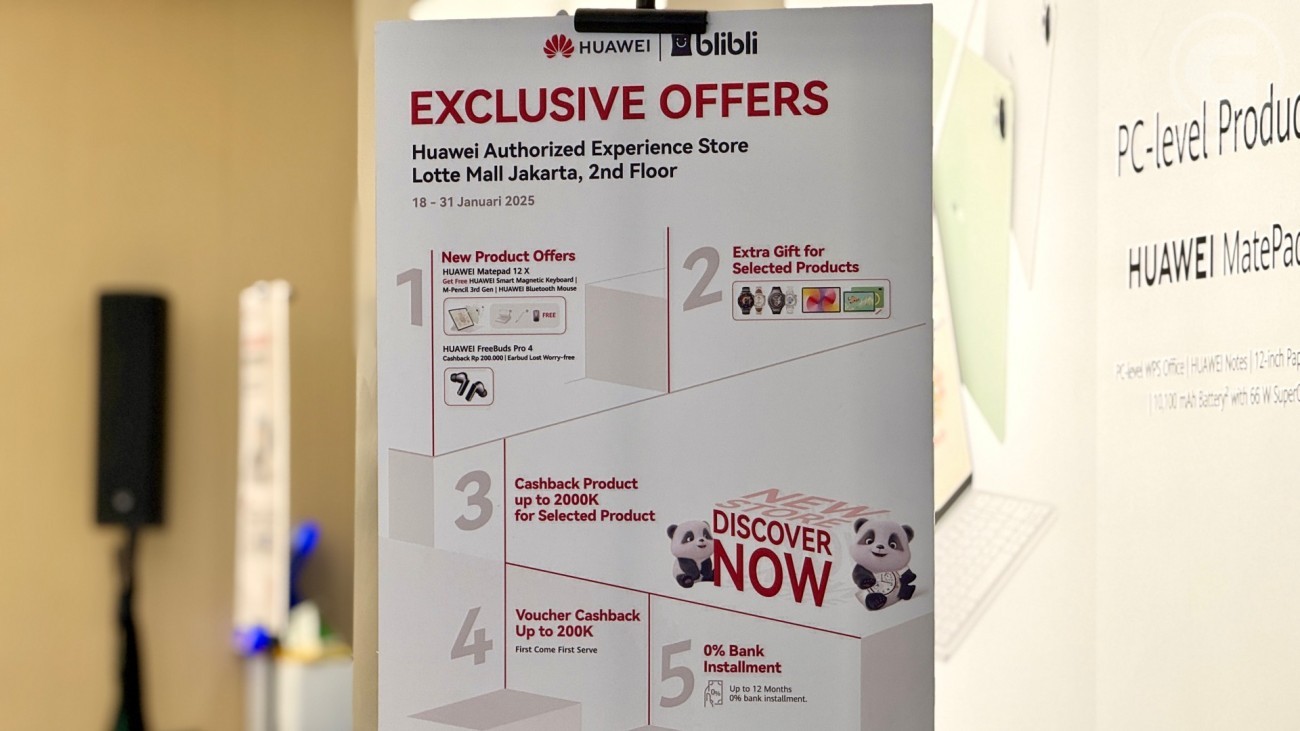 Lima Huawei Experience Store Dibuka Bersamaan, Promo Khusus Sepanjang ...