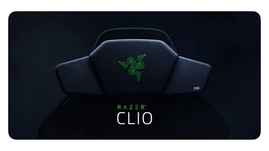 Razer Clio, Gaming Chair dengan Speaker Sekaligus - Gizmologi.id