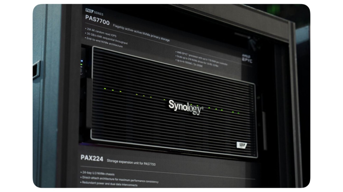 Synology PAS7700 Launched, Enterprise-Level Active-Active NVMe Storage ...