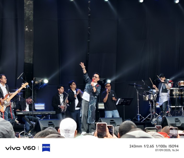 Hasil Foto Vivo V60 di Pestapora, HP Konser Harga Rp6 Juta